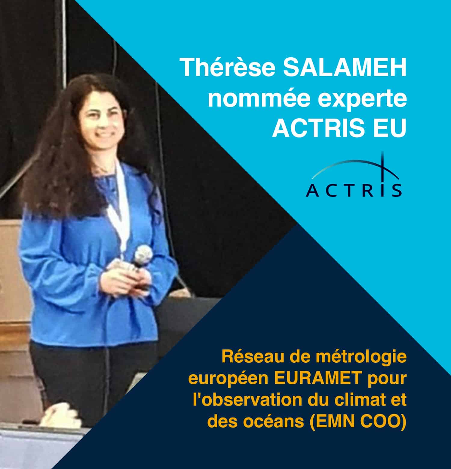 Nomination de Thérèse Salameh (CERI EE) en tant qu’experte à l’échelle ...